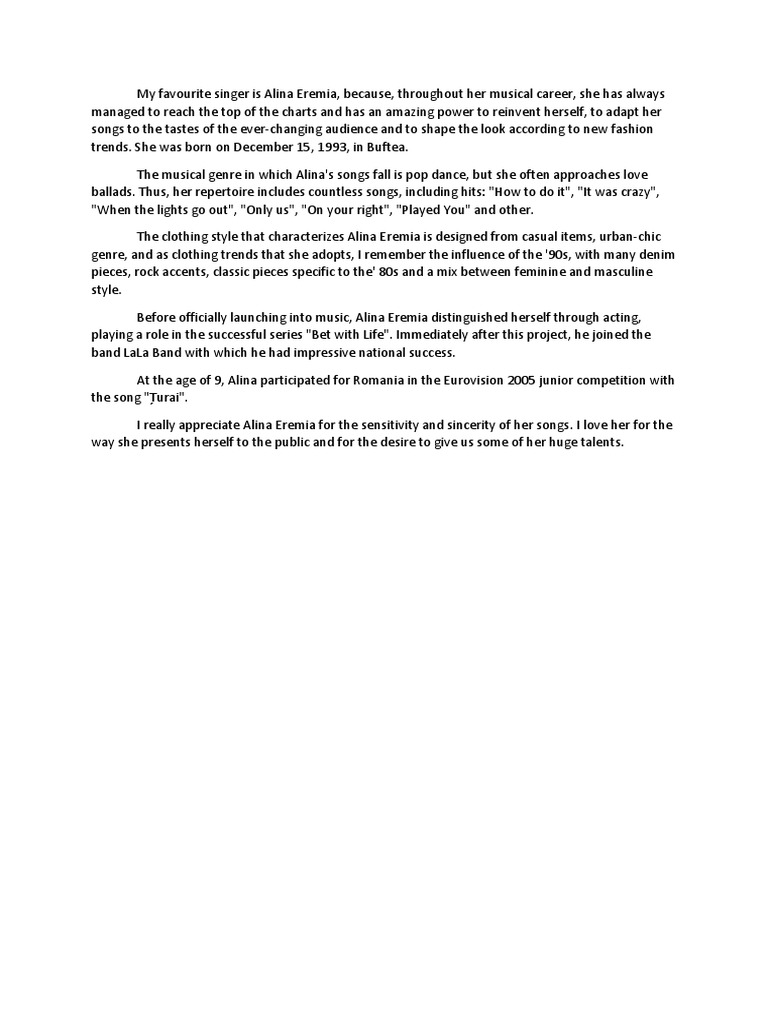 Compunere Engleză | PDF