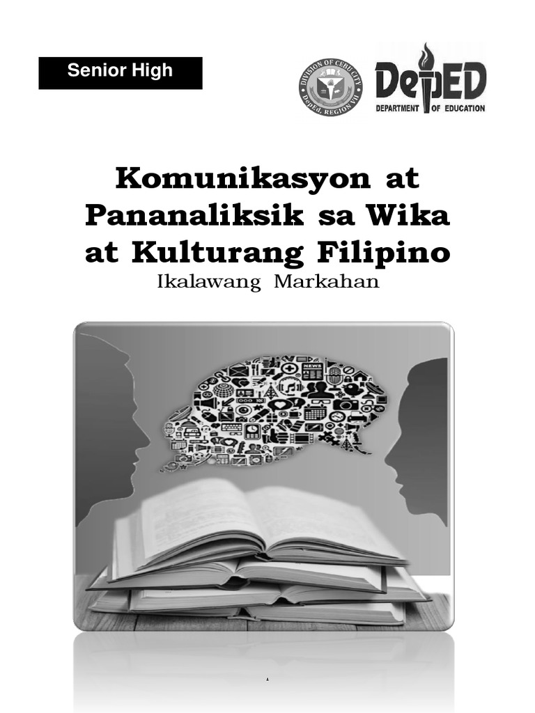 Komunikasyon g11 - q2 - Module1 | PDF
