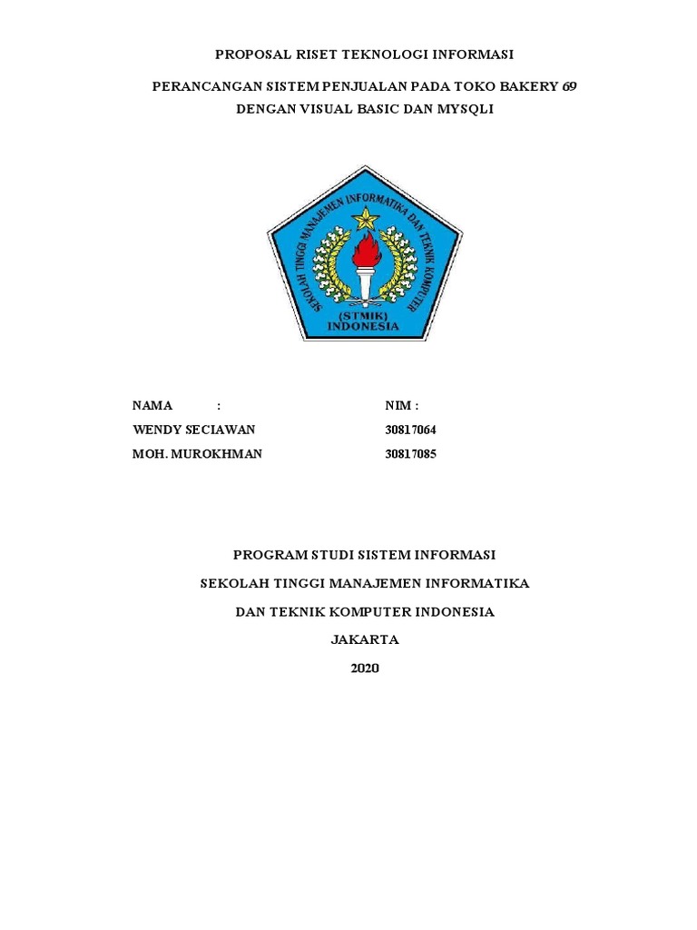 Riset Sistem Penjualan Toko Bakery 69 | PDF