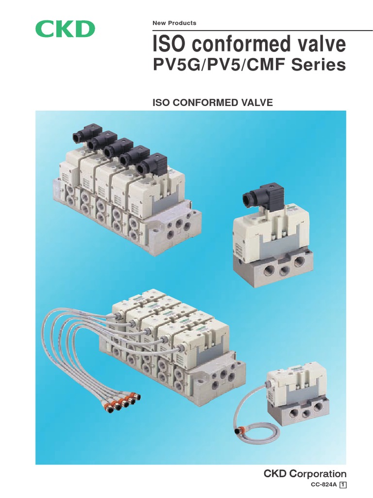 CKD Series Pv5 Catalogue en Cc824a | PDF | Pneumatics | Valve