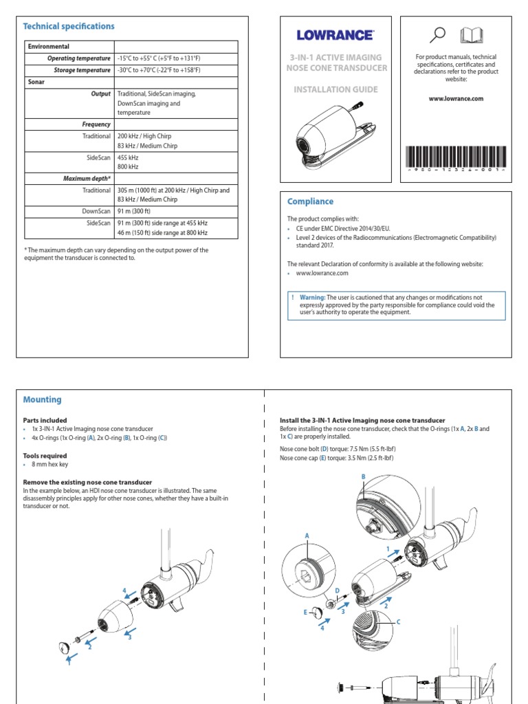 3-in-1 Active Imaging Installation Guide | PDF | Electromagnetic ...
