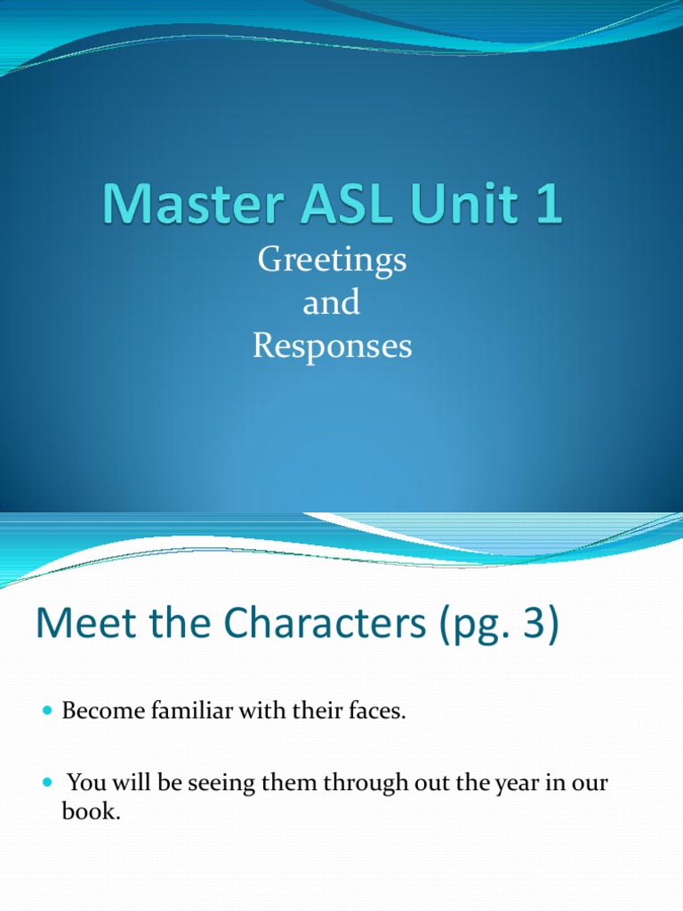 Master Asl | Download Free PDF | American Sign Language | Facial Expression