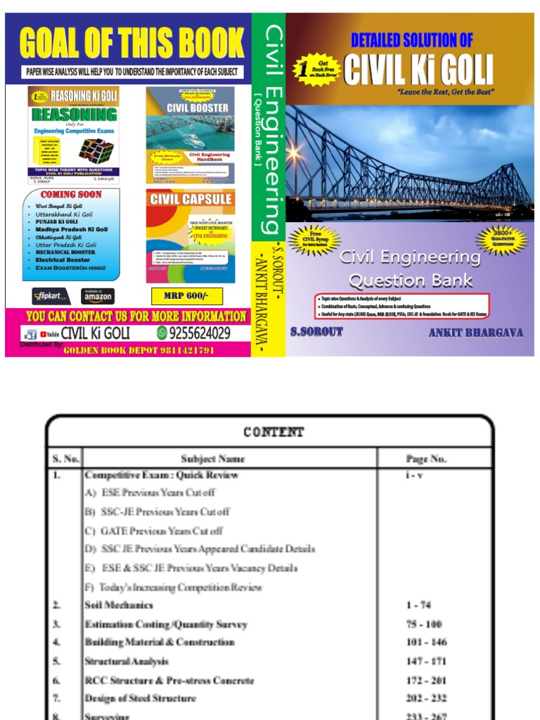 Civil Booster Som | PDF | Bending | Beam (Structure)