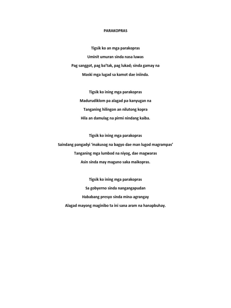 Tigsik Parakopras | PDF
