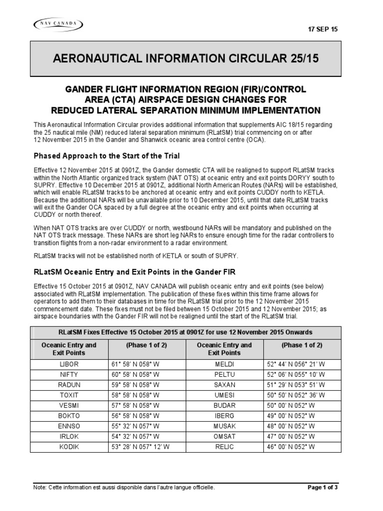 GOTA Transition Points | PDF | Air Traffic Control | Aerospace