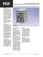 Siemens SIPROTEC 4 7SA6 | PDF | Relay | Electrical Components