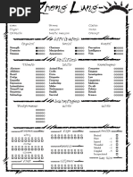 Revised Blood Potency Table for VTM | PDF | Vampires | Tabletop Games