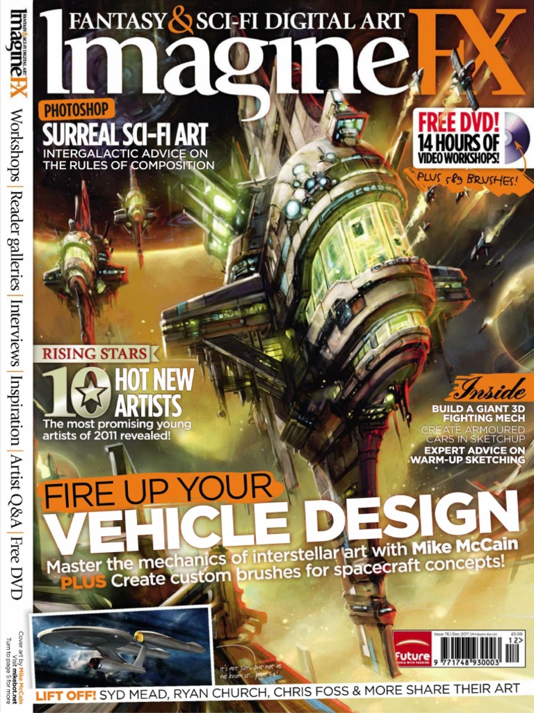ImagineFX 2011 (Dec) - Vehicle Design | PDF