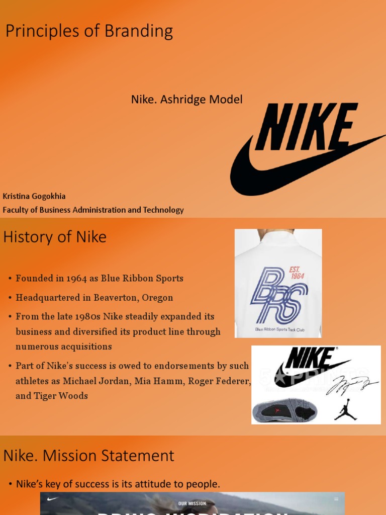 Nike Ashridge Model | PDF