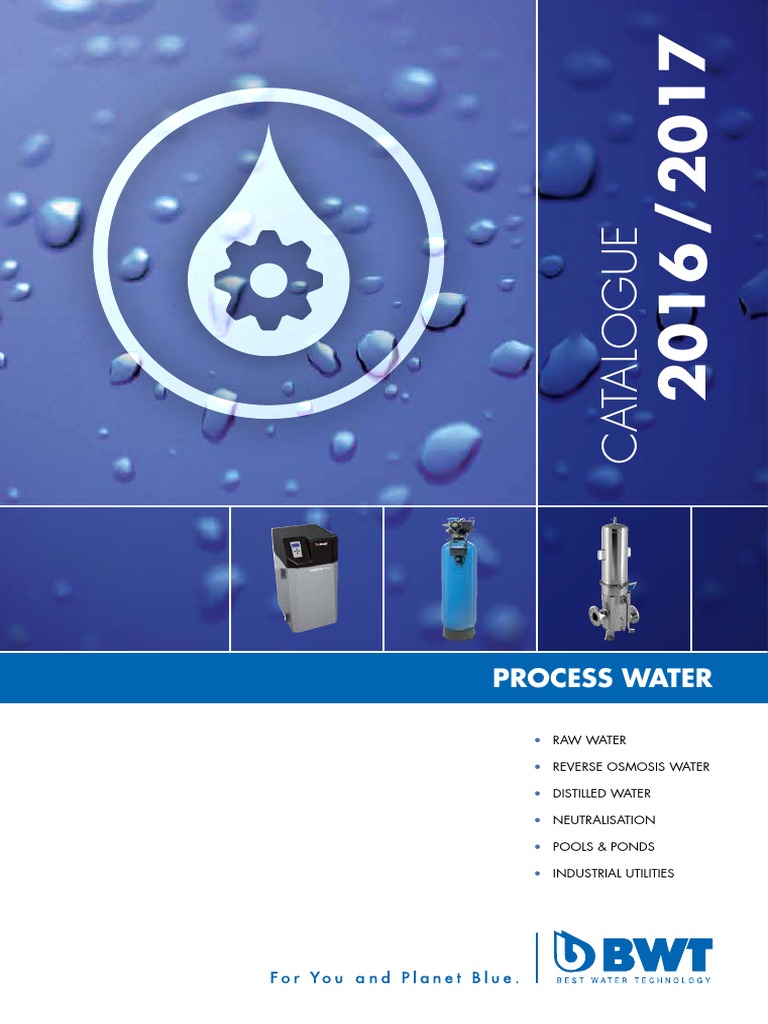 BWT's comprehensive water treatment solutions catalogue | PDF | Water Purification | Water