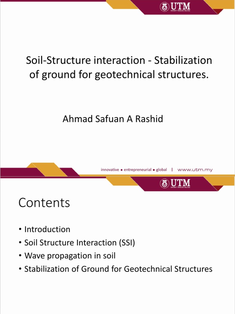 Soil-Structure Interaction. | PDF | Continuum Mechanics | Civil Engineering