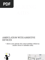 NHCM 3 Lesson 8, Activity 8 Assistive Devices Ambulation | PDF ...
