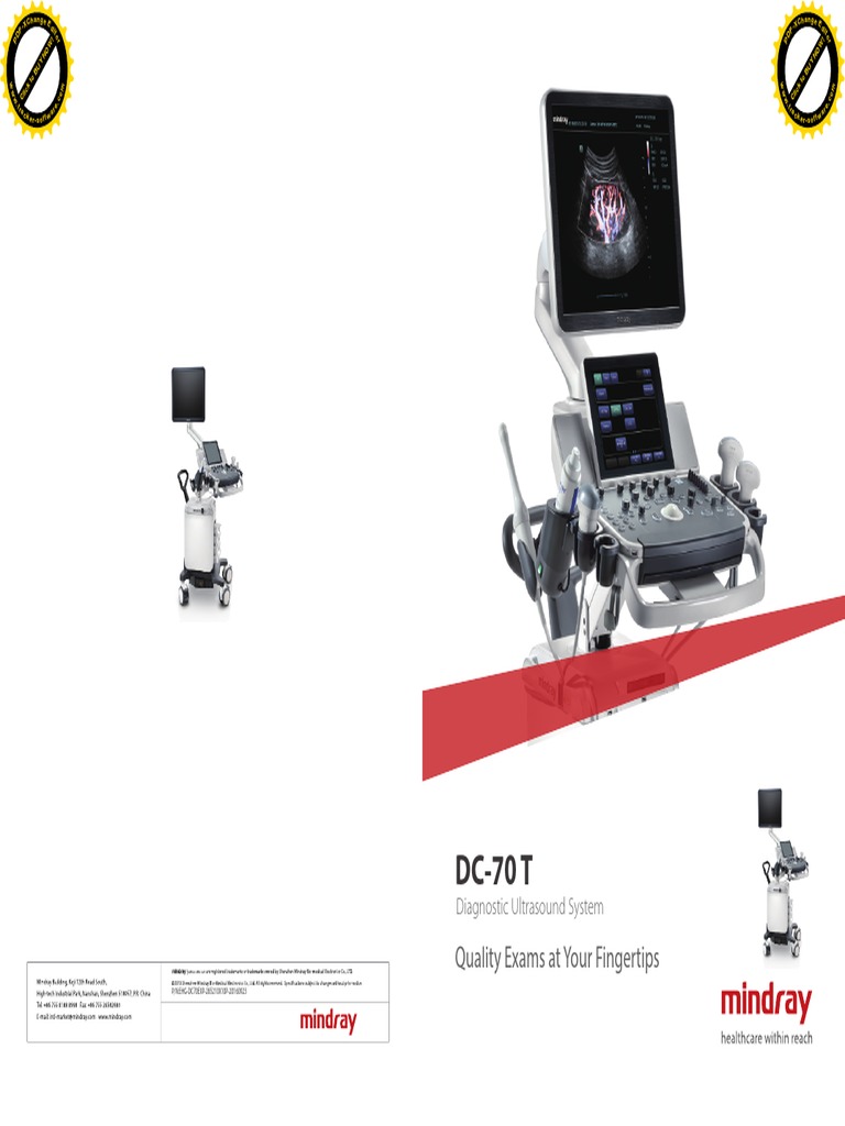 DC70 T Brochure - Optimized | PDF | Medical Imaging | Medical Ultrasound