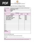 Compensatory Time-Off (Cto) Application Form: Department of The ...