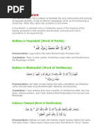 Understanding the 5 Kalimas in Islam | PDF | Allah | Islamic Belief And ...