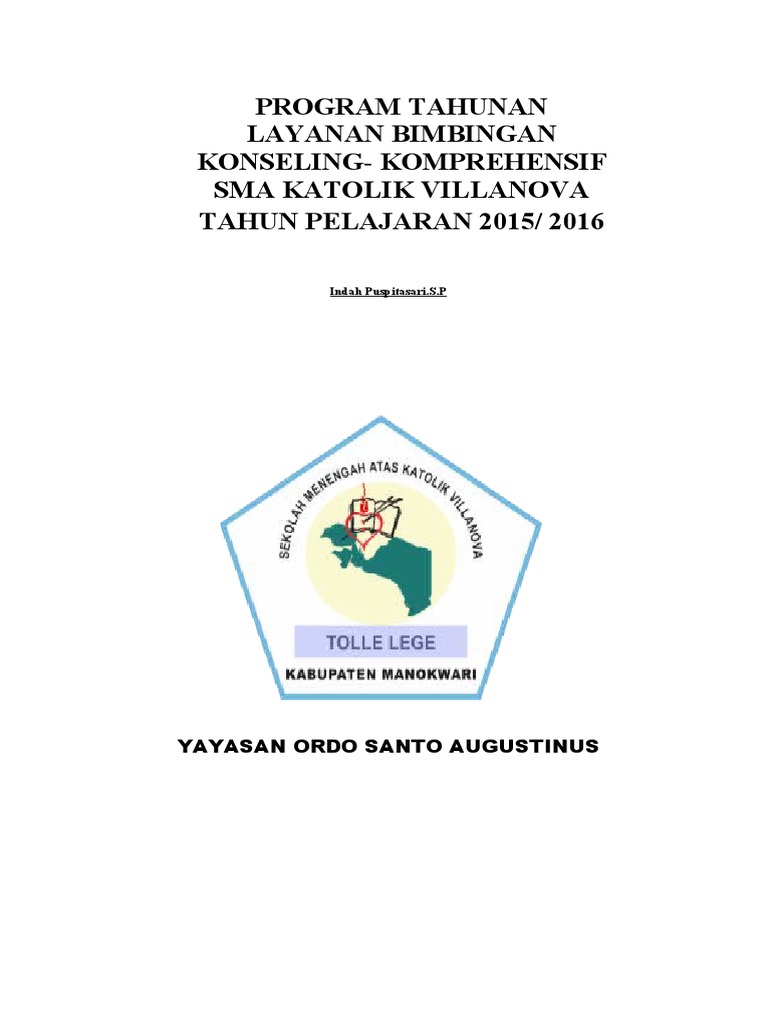 Program Tahunan Layanan BK | PDF