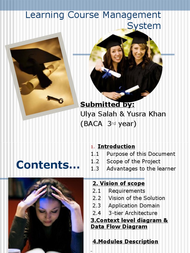 Learning Course Management System: Submitted by | PDF | Learning ...