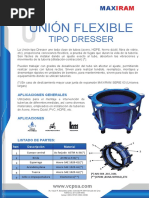 Unión Dresser: Especificaciones y Usos | PDF