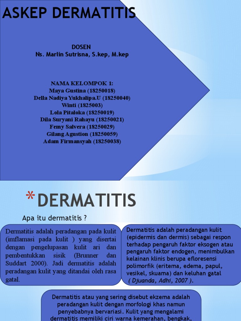 Askep Dermatitis | PDF
