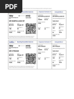 Indigo Boarding Pass Sample | PDF