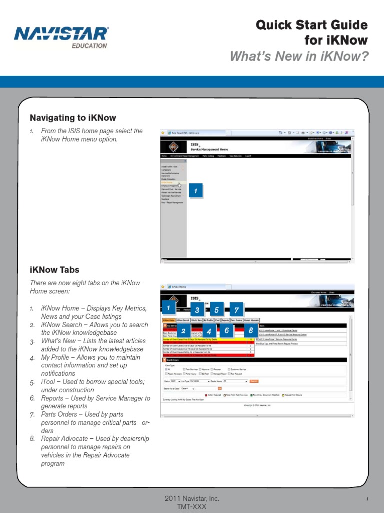 What'S New in Iknow?: Quick Start Guide For Iknow | PDF | Communication ...