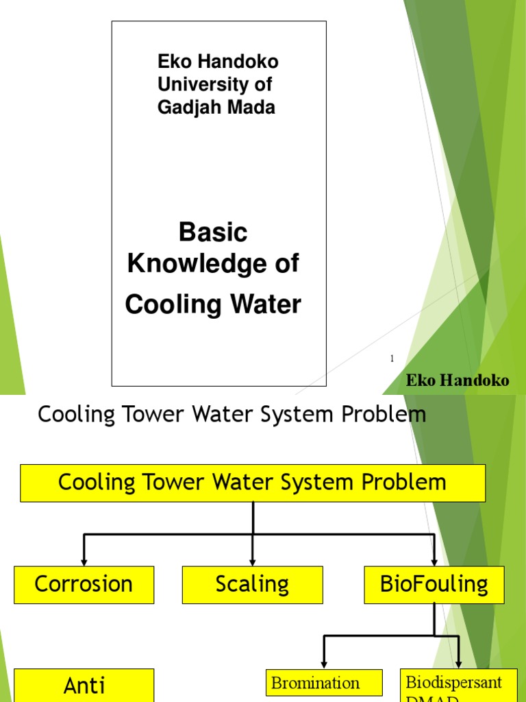 Cooling Water Chemistry Problems and Solutions | PDF | Corrosion | Zinc