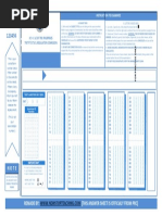 PRC Sample Answer Sheet For LET (Version 2.0) | PDF