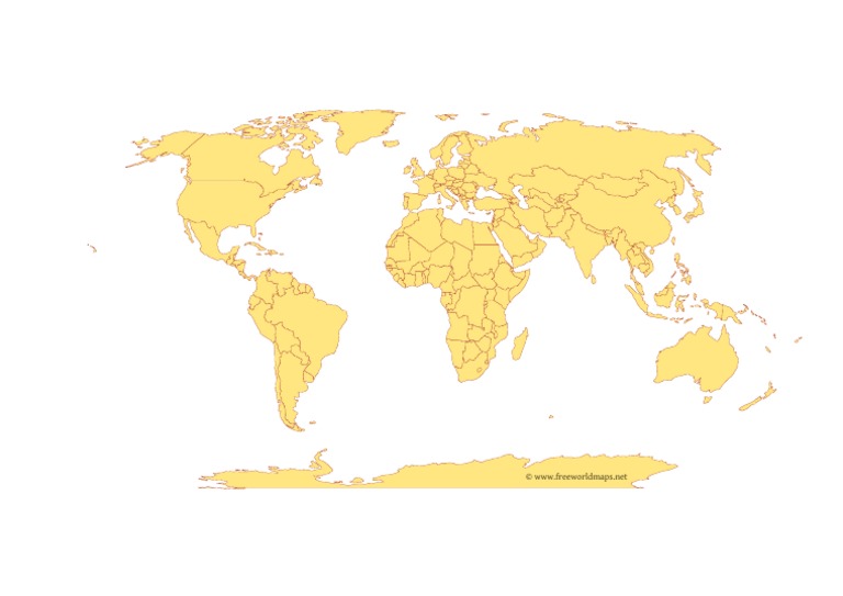 Robinson World Map | PDF