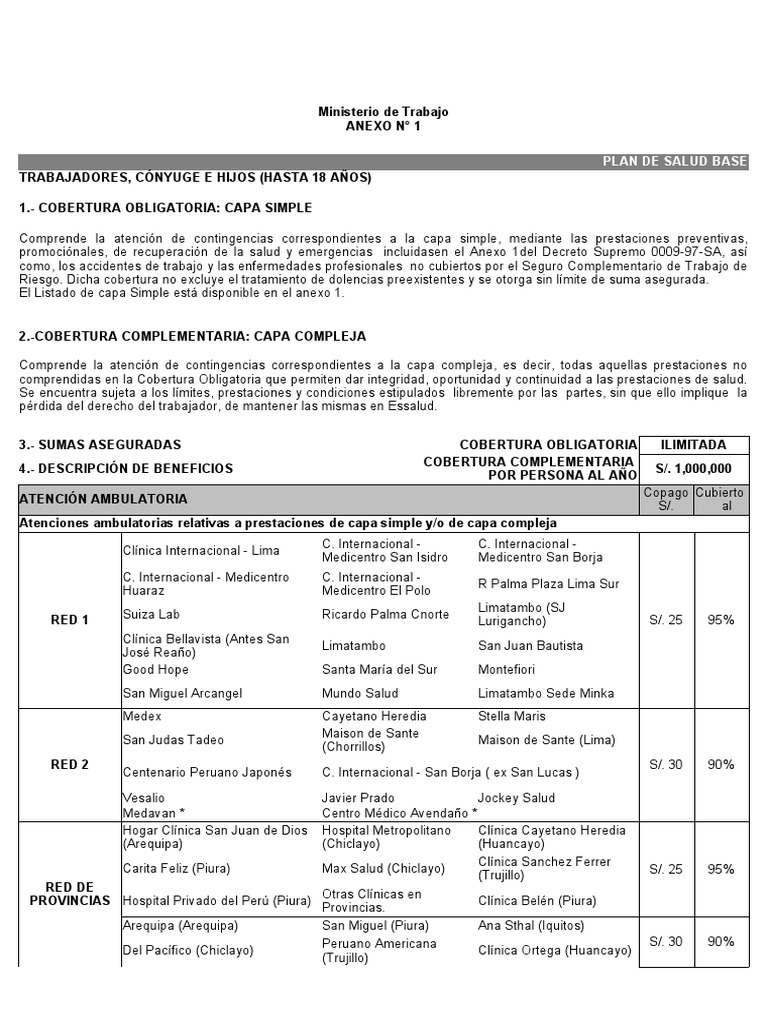 Rimac Eps Cotizacion | PDF | Lima | Hipertensión
