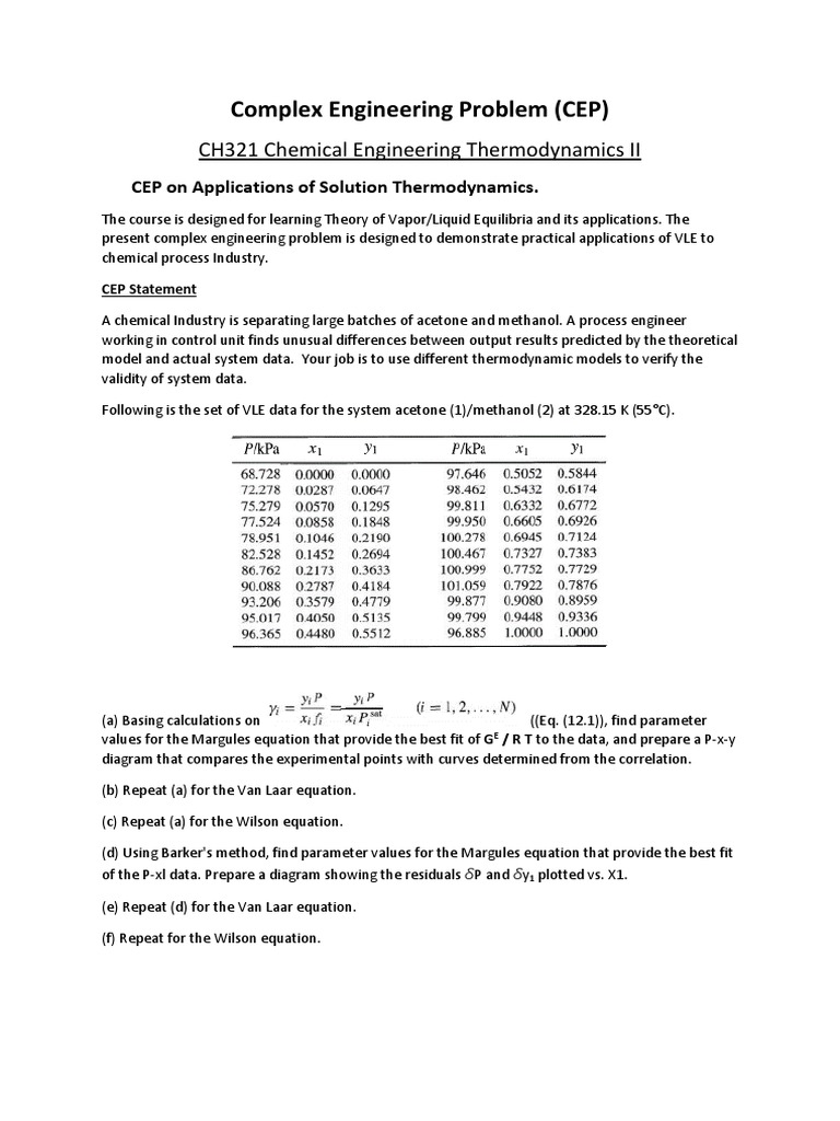 Complex Engineering Problem | PDF