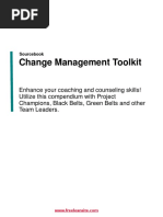 Prosci Change Management Plan Template | PDF | Change Management | Business