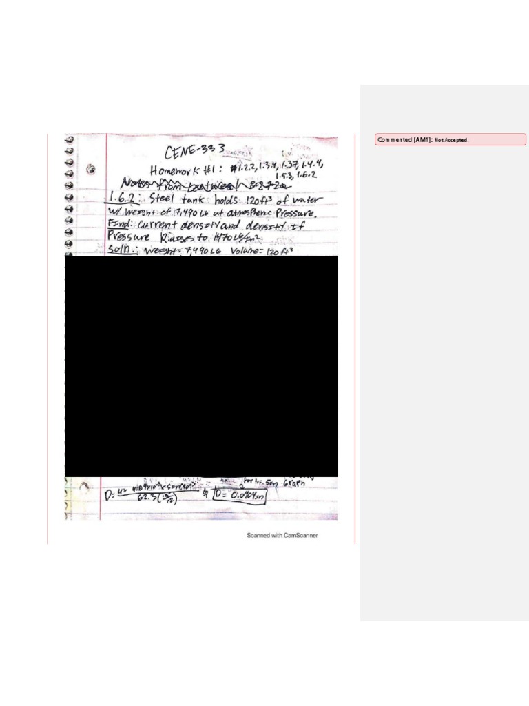 Redacted Sample Homework | PDF