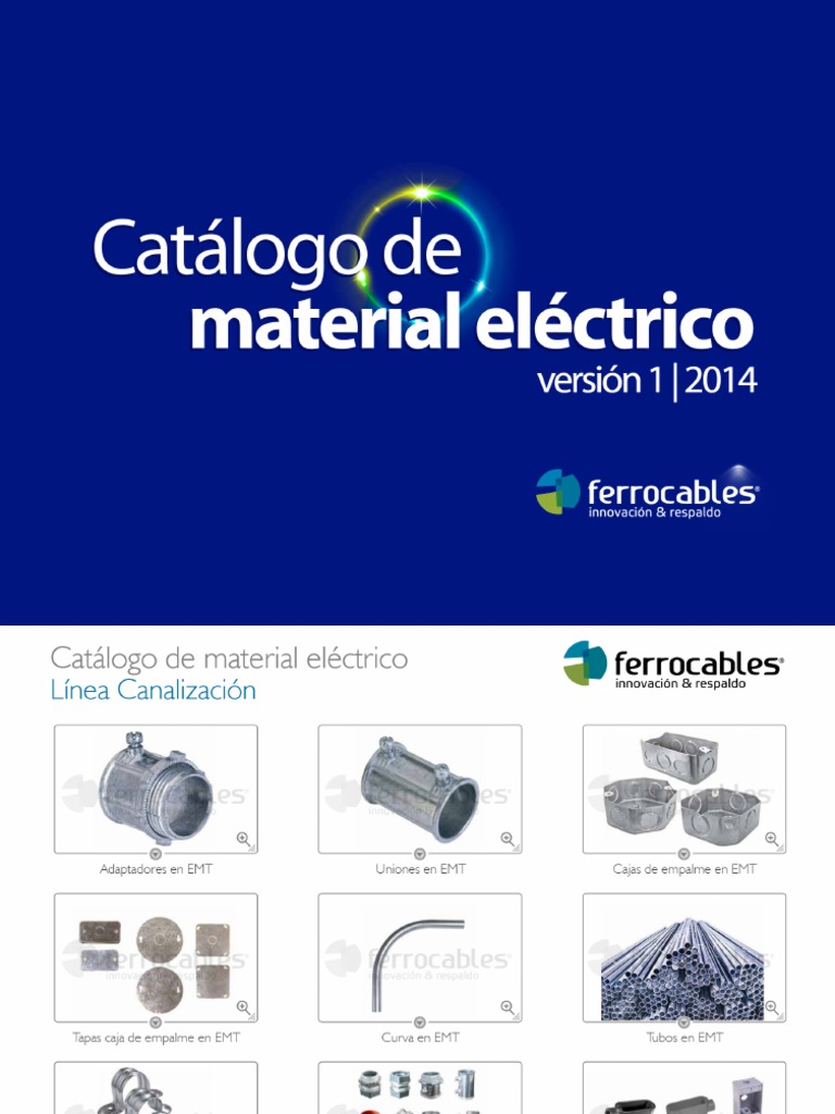Catálogo de Material Eléctrico - PDF Descargar Libre | PDF