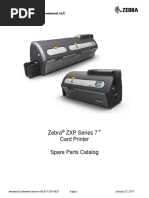 ZT410 ZT420 Parts Catalog | PDF | Printer (Computing) | Belt (Mechanical)