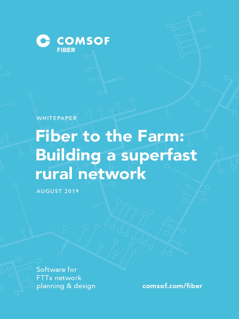 COMSOF Whitepaper A4 Print Pages | PDF | Fiber To The X | Internet Access