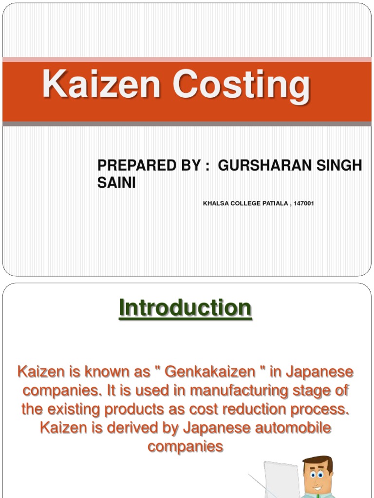 Kaizen Costing | PDF | Interpersonal Communication | Human Nature