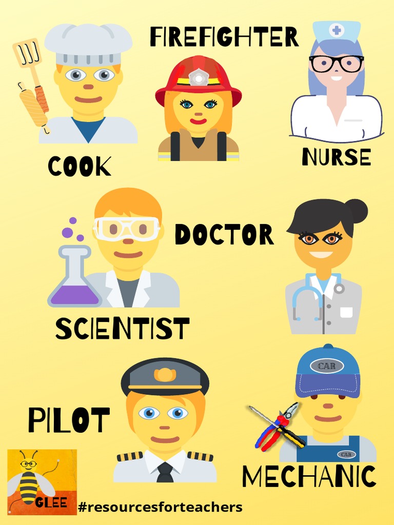 Jobs and Occupations 2 Puzzles 2020 | PDF