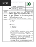 Sop Pemeriksaan Asam Urat Metode Poct | PDF