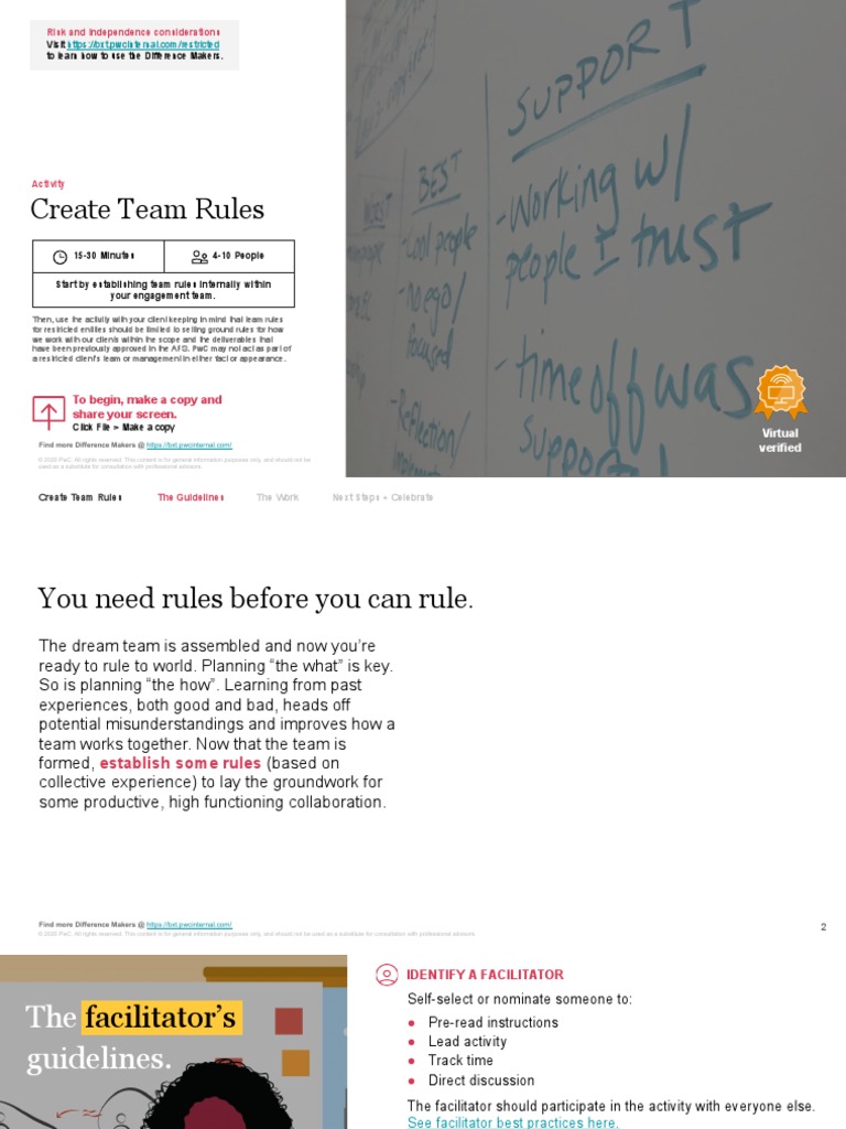 Create Team Rules | PDF | Business