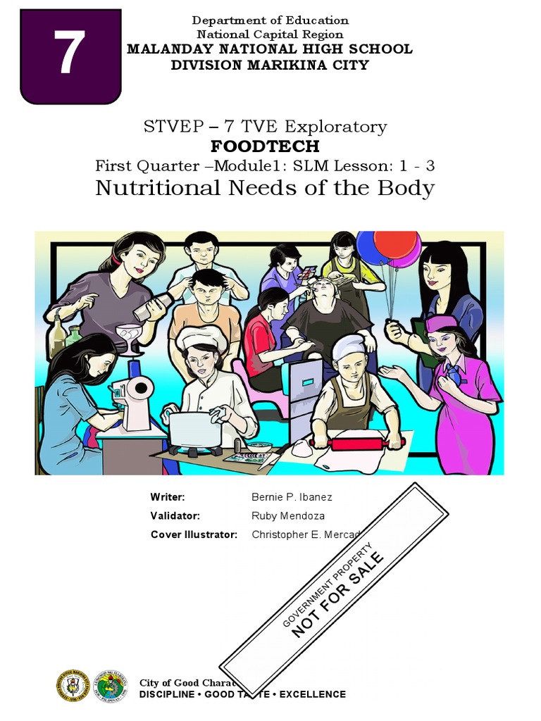 Module 1 FOODS 7TVE EXPLORATORY | PDF | Digestion | Gastrointestinal Tract