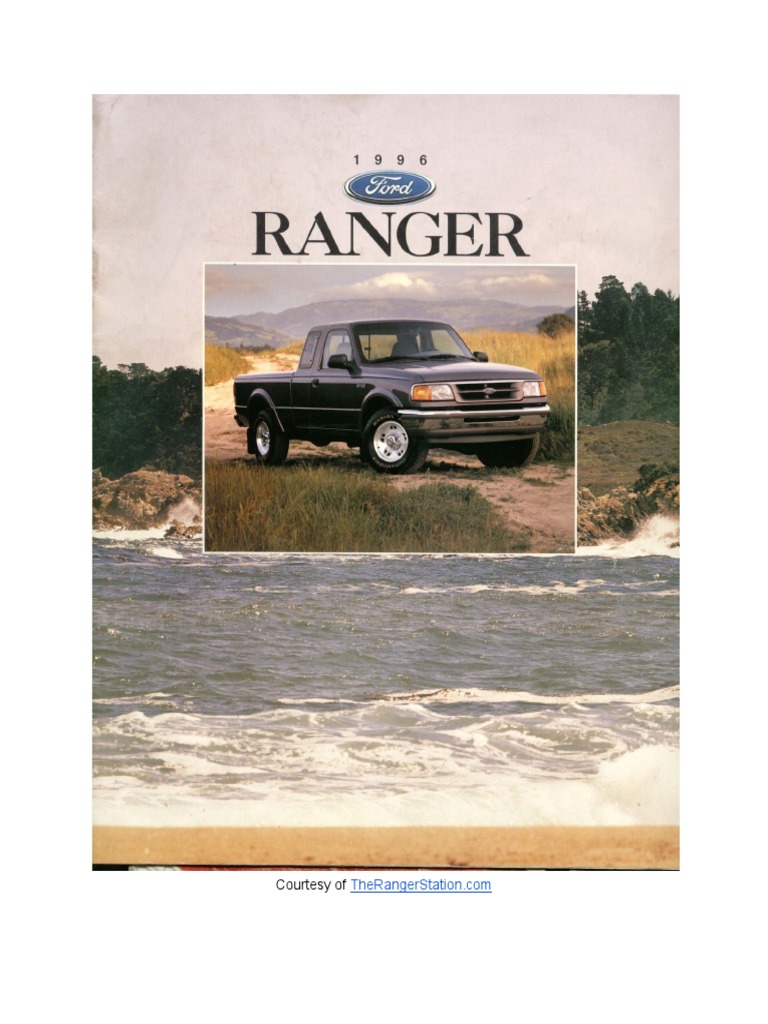 1996 Ford Ranger Brochure | PDF