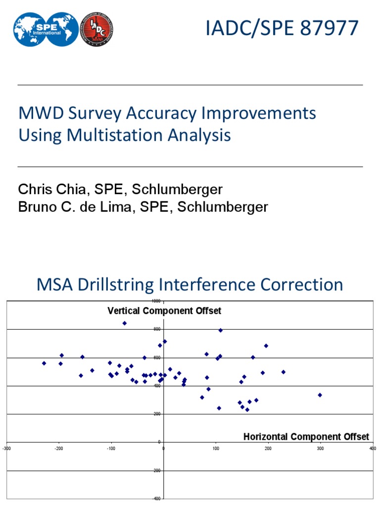 MWD Survey Accuracy Improvements Using Multistation Analysis | PDF ...