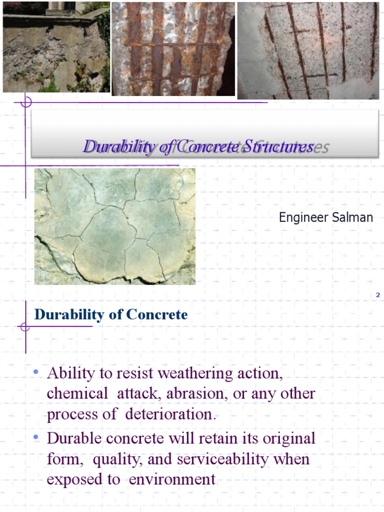 Durability of Concrete | PDF | Corrosion | Electrochemistry