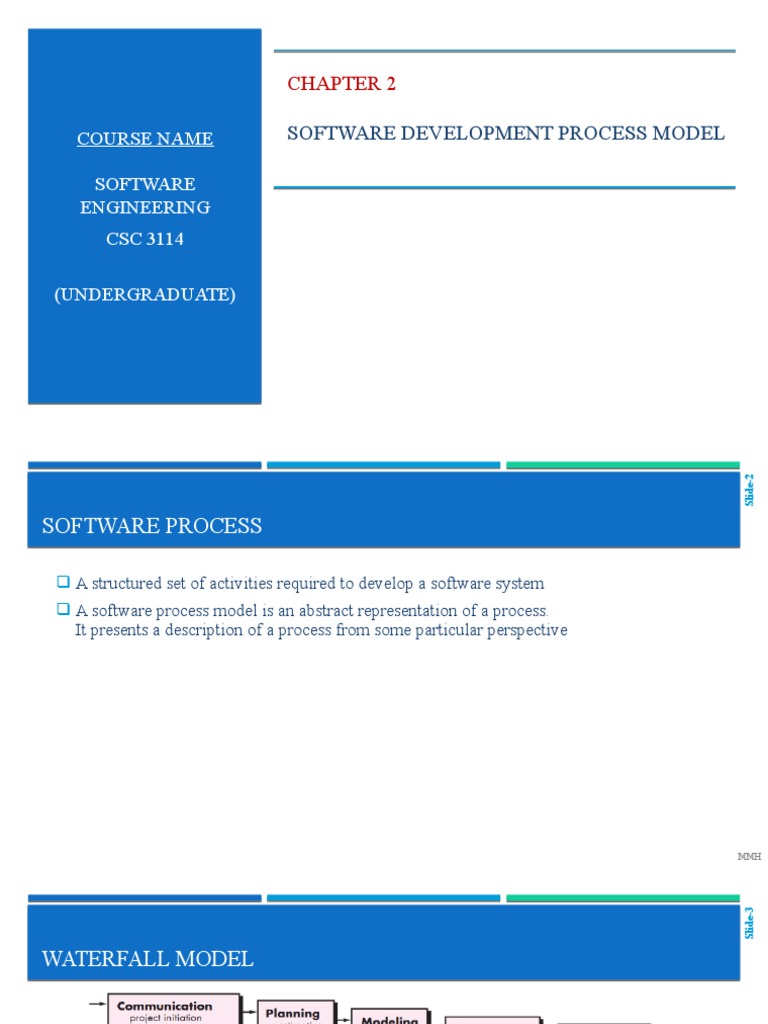 SE - Ch.02 - Software Developmnet Process Model | PDF | Software Development Process | Software ...