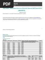 Cleaning Services Award Ma000022 Pay Guide | PDF | Overtime | Shift Work