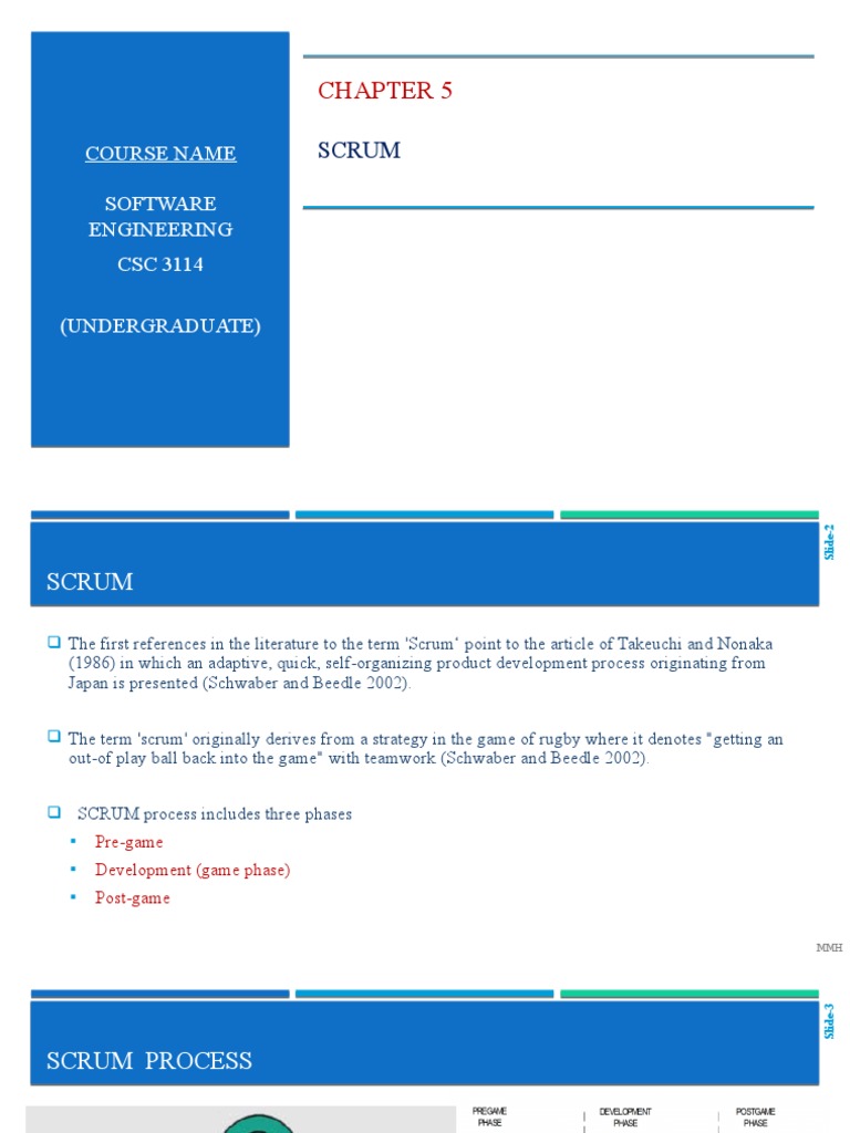 SE - Ch.05 - SCRUM | PDF | Scrum (Software Development) | Computing