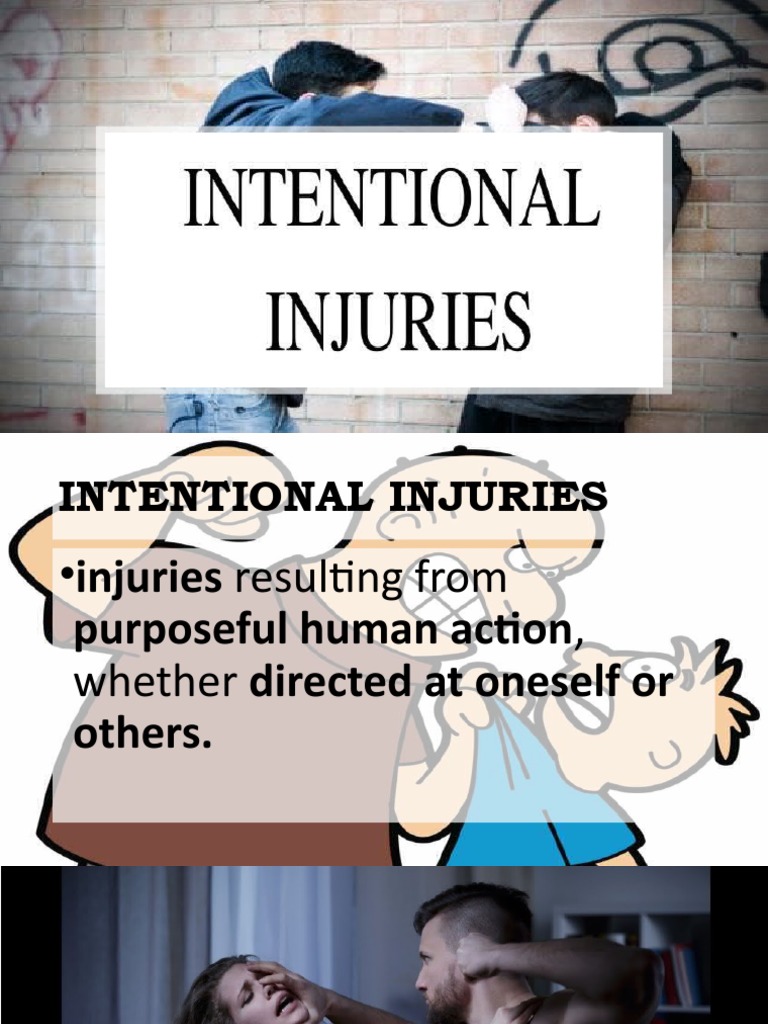 Intentional Injuries | PDF | Sexual Intercourse | Sexual Assault