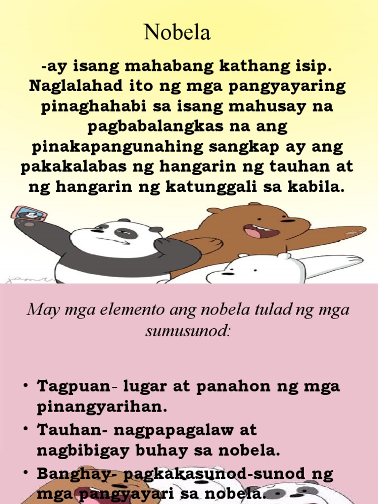 Nobela | PDF