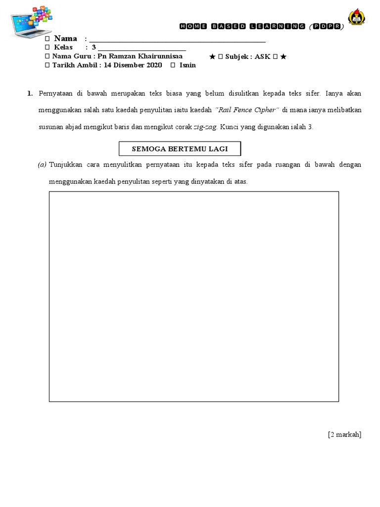 Modul PDPR Ask T3 V4 | PDF