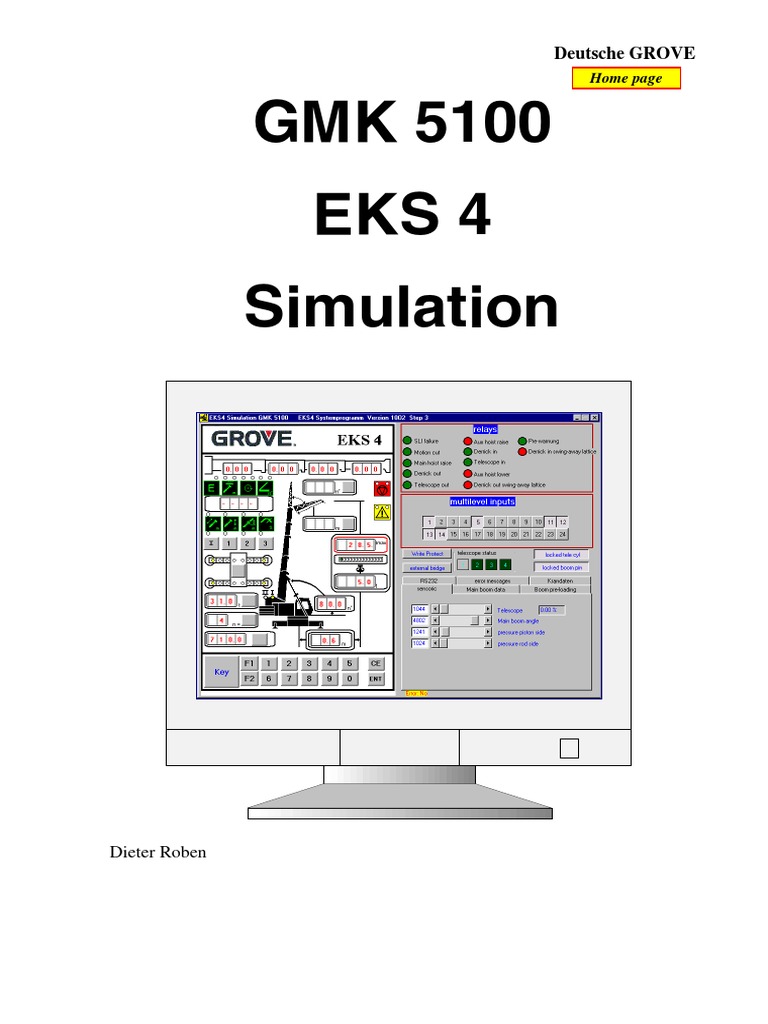 EKS4 Simulation - DIN | PDF | Relay | Switch